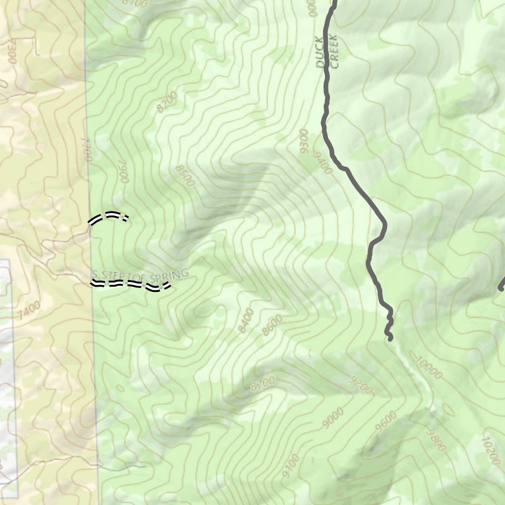 Success Summit OHV Trails Map by Nevada Department of Conservation and ...