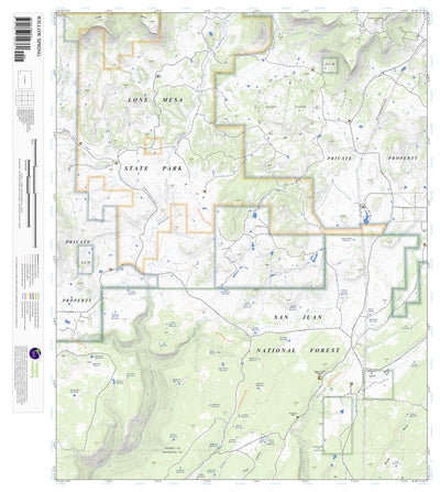 Willow Spring, Colorado 7.5 Minute Topographic Map by Apogee Mapping ...