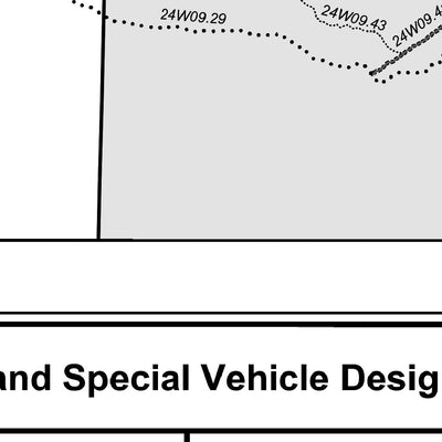 Los Padres MVUM - Southern Districts (Ballinger OHV Area) Map by US ...
