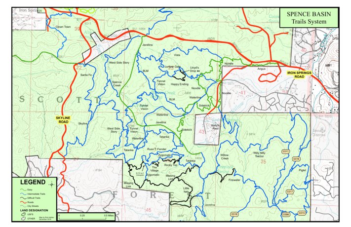 Spence Basin Map by The Hehlen Company LLC | Avenza Maps