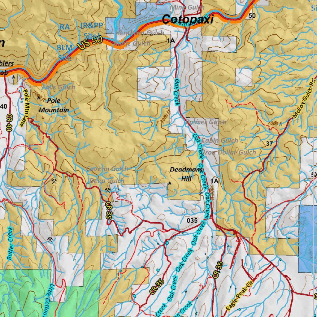 HuntData Colorado Unit 86 Land Ownership Map by HuntData LLC | Avenza Maps