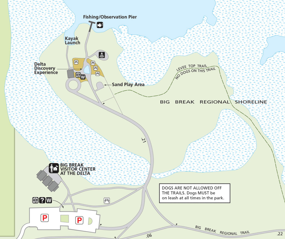 Big Break Regional Shoreline Map by EBRPD | Avenza Maps