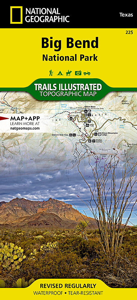 225 :: Big Bend National Park Map by National Geographic | Avenza Maps