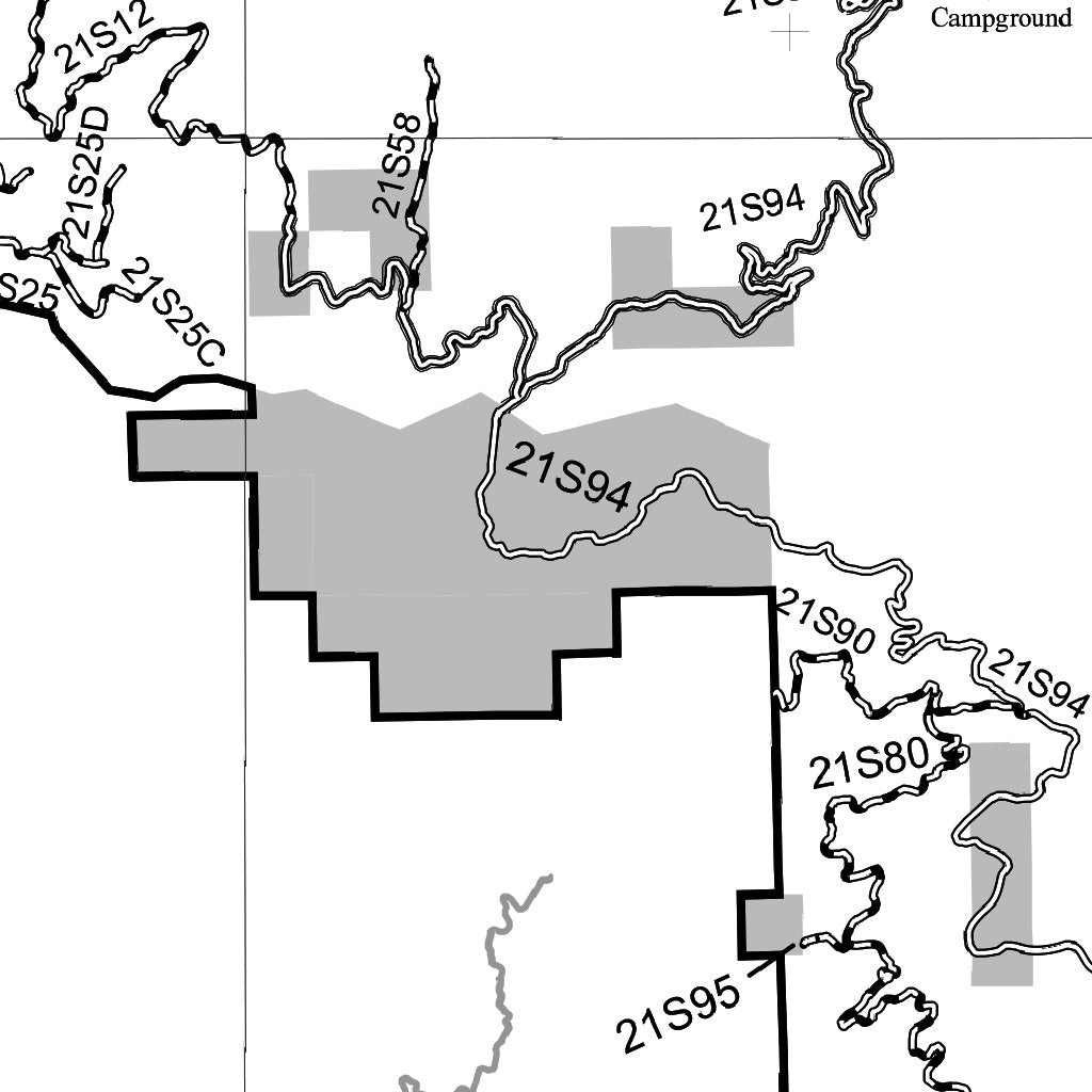 Sequoia MVUM - Western Divide Map by US Forest Service R5 | Avenza Maps