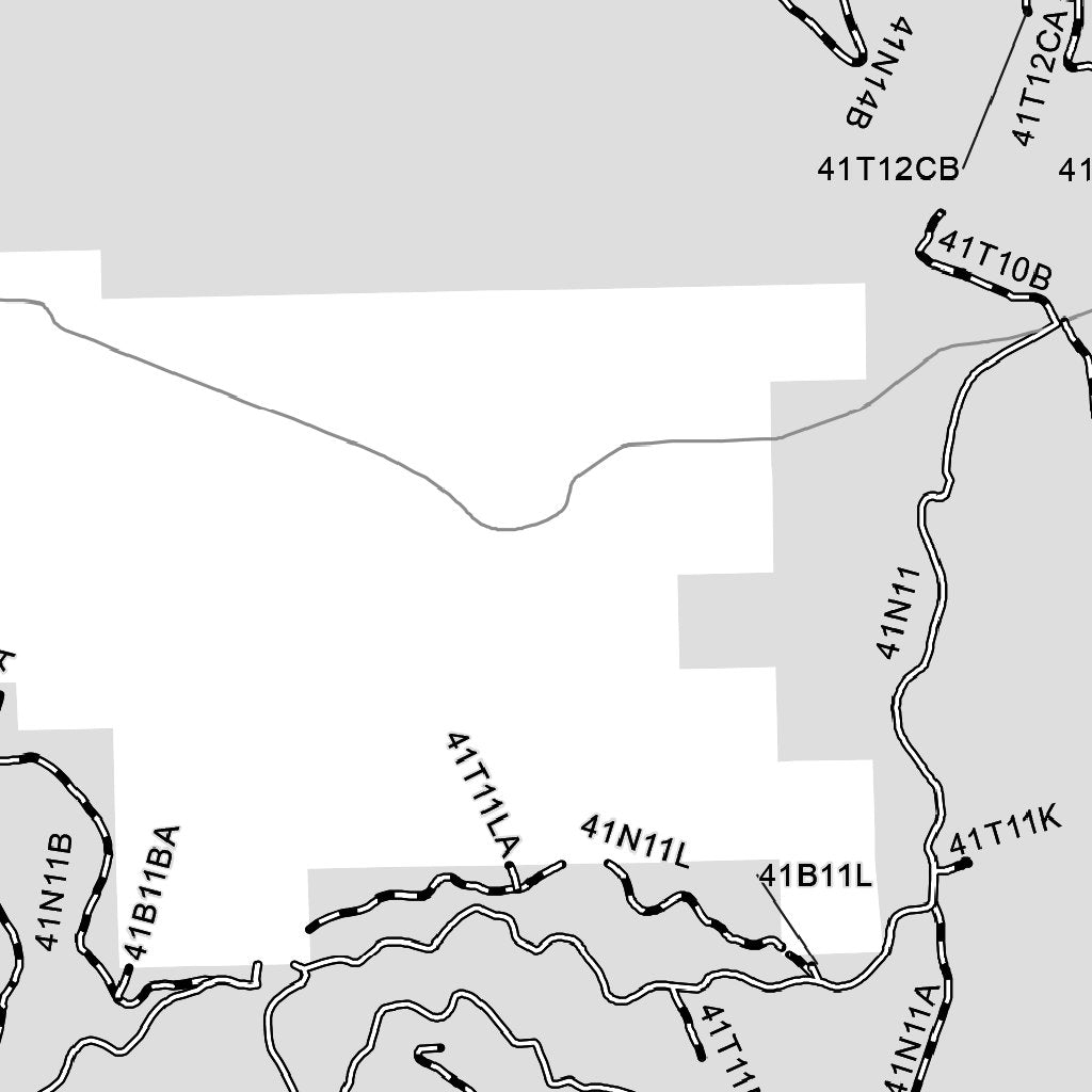 Modoc MVUM - Big Valley North (back) Map by US Forest Service R5 ...