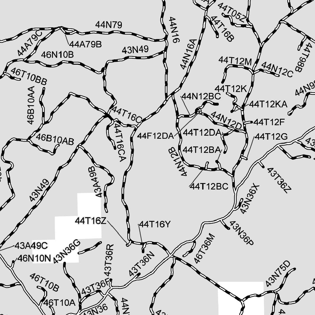 Modoc MVUM - Devils Garden (west) Map by US Forest Service R5 | Avenza Maps