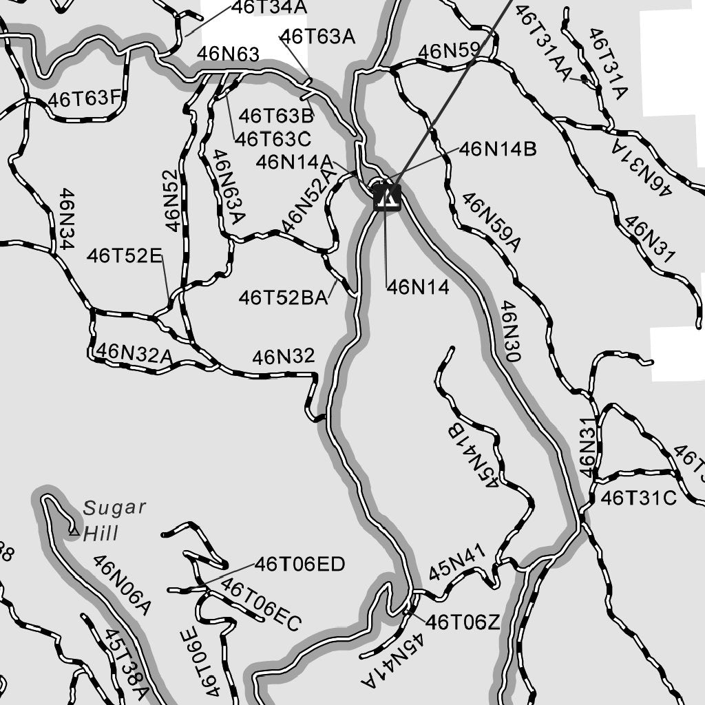 Modoc MVUM - Warner Mountain (north) Map by US Forest Service R5 ...