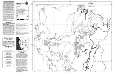 Six Rivers MVUM - Gasquet (north) Map by US Forest Service R5 | Avenza Maps