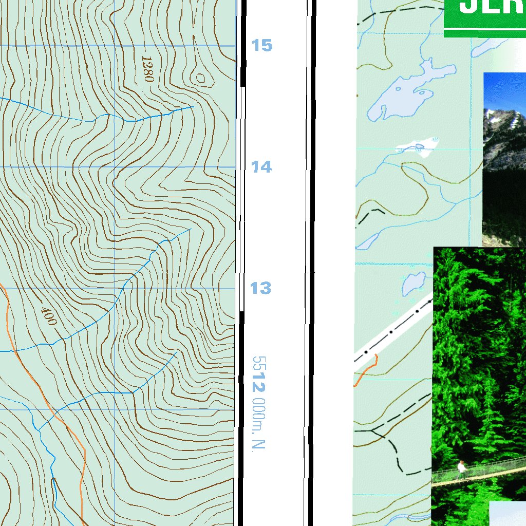 Jervis Inlet, BC (092G13 CanMatrix) Map by Natural Resources Canada ...