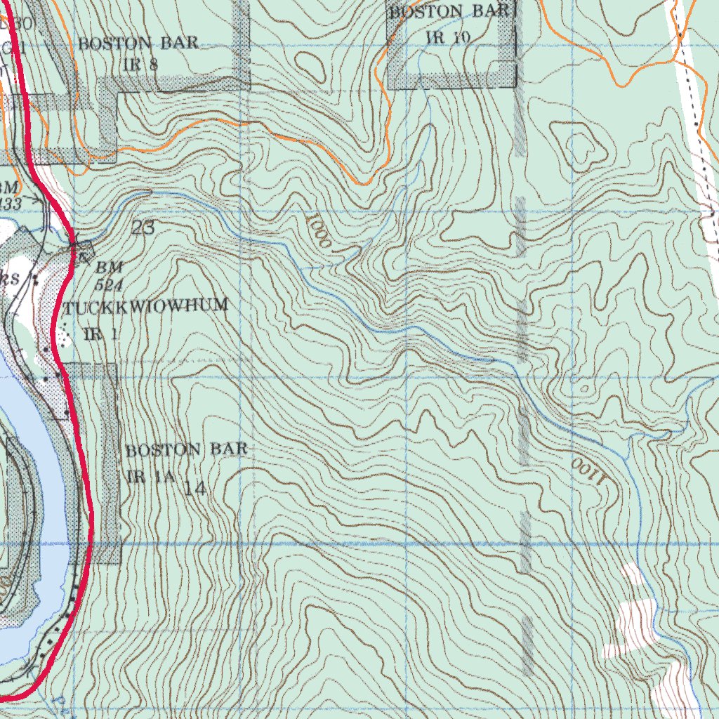 Boston Bar, BC (092H14 CanMatrix) Map by Natural Resources Canada ...