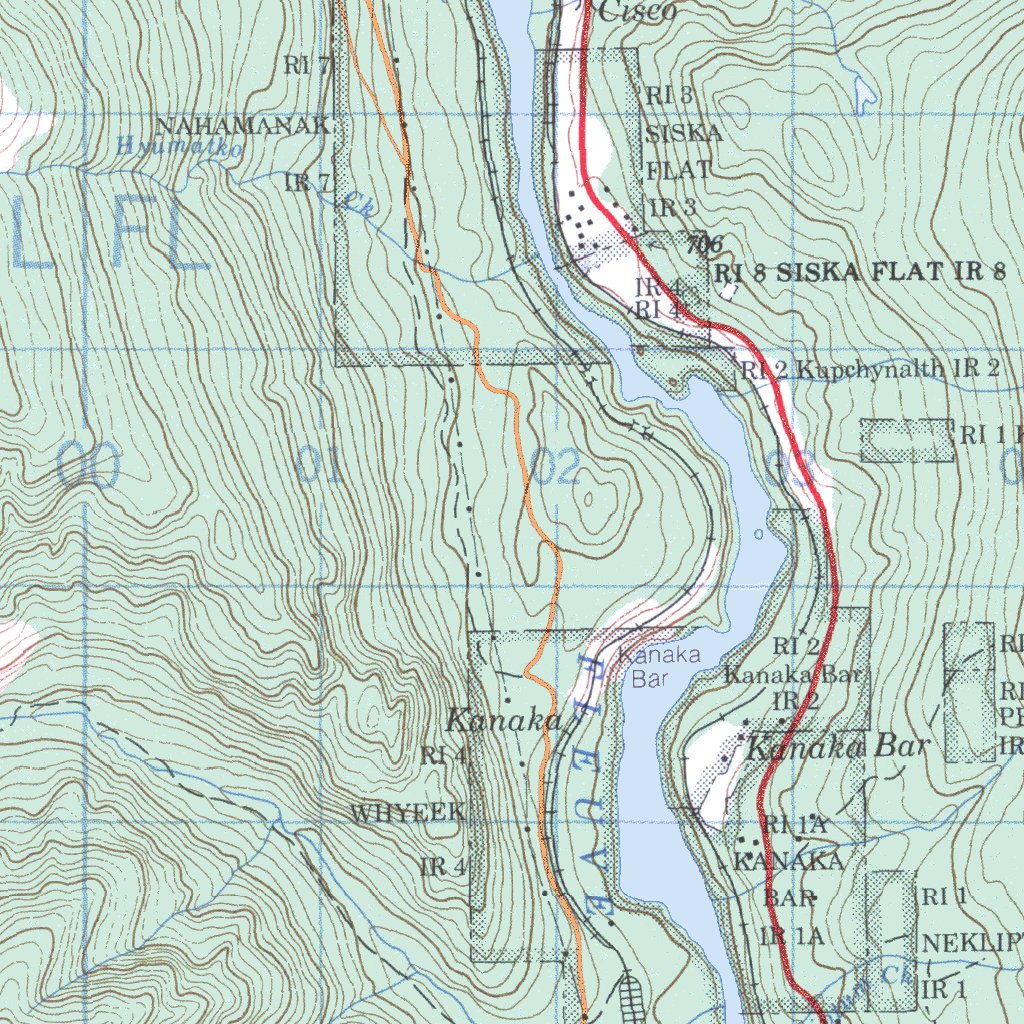 Lytton, BC (092I04 CanMatrix) Map by Natural Resources Canada | Avenza Maps