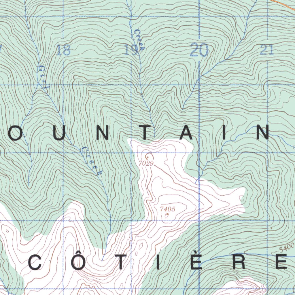 Bralorne, BC (092J15 CanMatrix) Map by Natural Resources Canada ...