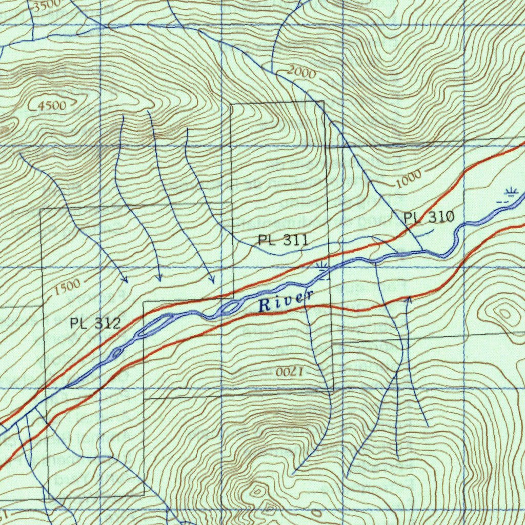 Adam River, BC (092L08 CanMatrix) Map by Natural Resources Canada ...