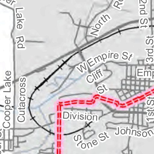 Republic Negaunee Route East Map by MI DNR | Avenza Maps