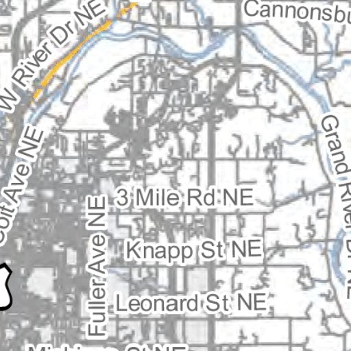 Kent County Snowmobile Trails Map by MI DNR | Avenza Maps