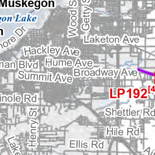 Muskegon County Snowmobile Trails Map by MI DNR | Avenza Maps