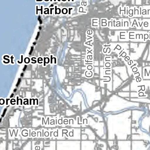 Berrien County Snowmobile Trails Map by MI DNR | Avenza Maps