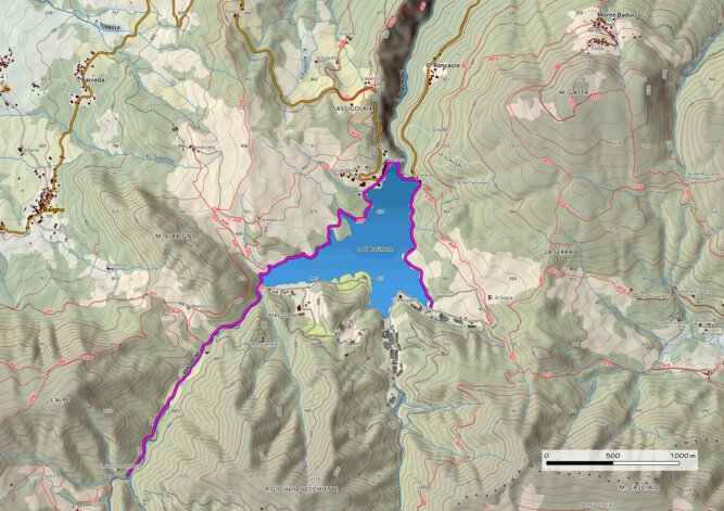 Brasimone Map by Boreal Mapping | Avenza Maps