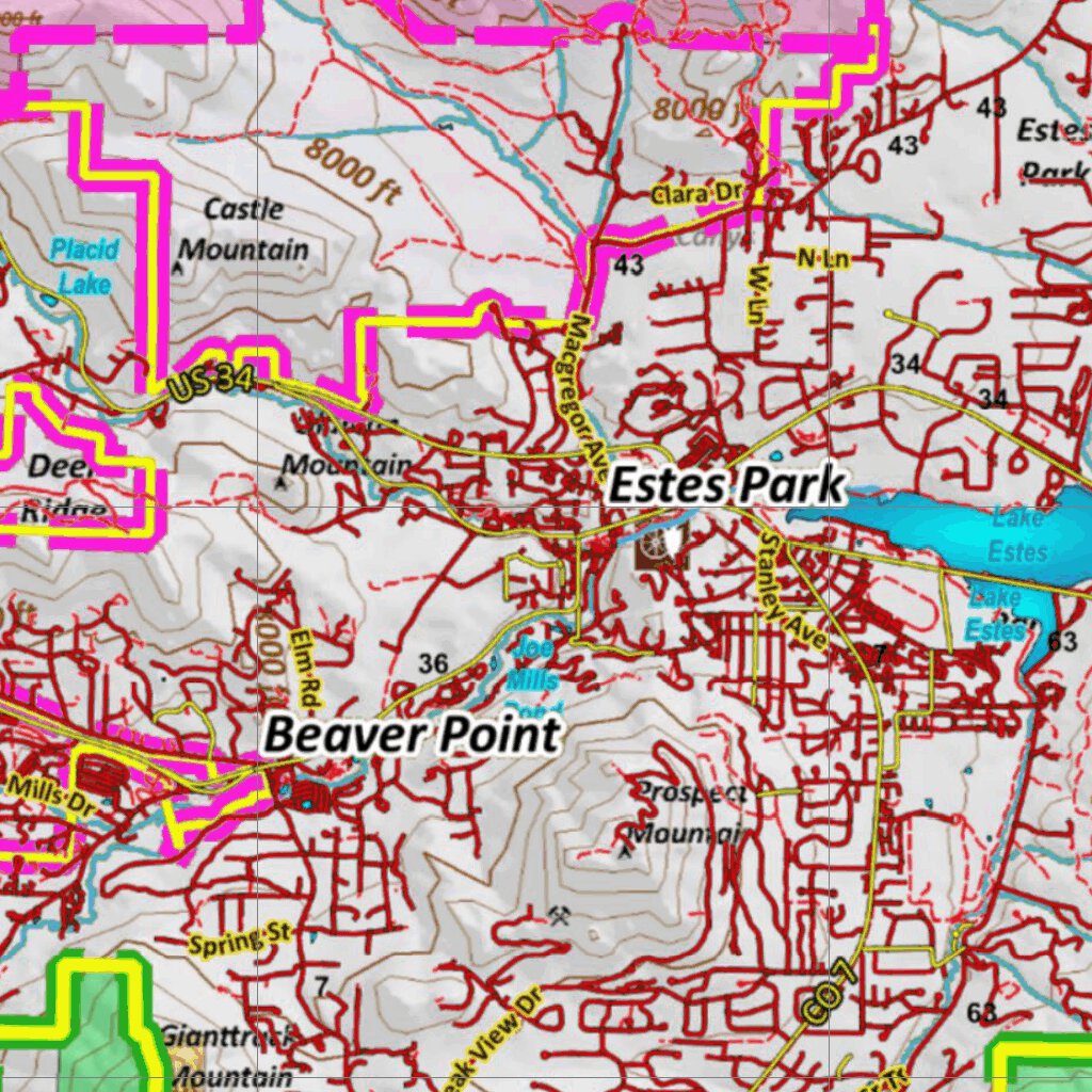 Colorado_Unit_19_Landownership Map by Colorado HuntData LLC | Avenza Maps