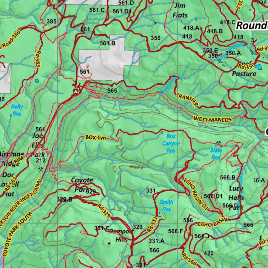 Colorado_Unit_73_Landownership Map by Colorado HuntData LLC | Avenza Maps