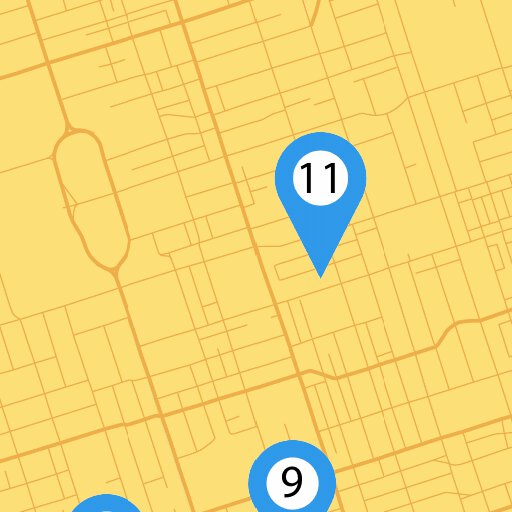 Toronto's Best Grilled Cheese Map by Avenza Systems Inc. | Avenza Maps