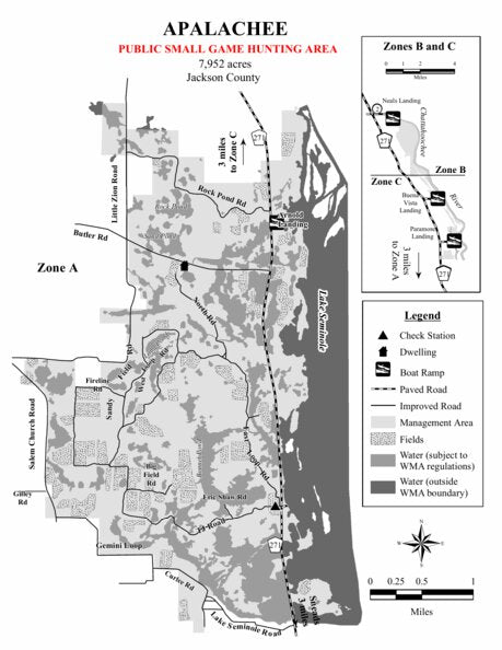 Apalachee PSGHA Brochure Map by Florida Fish and Wildlife Conservation ...