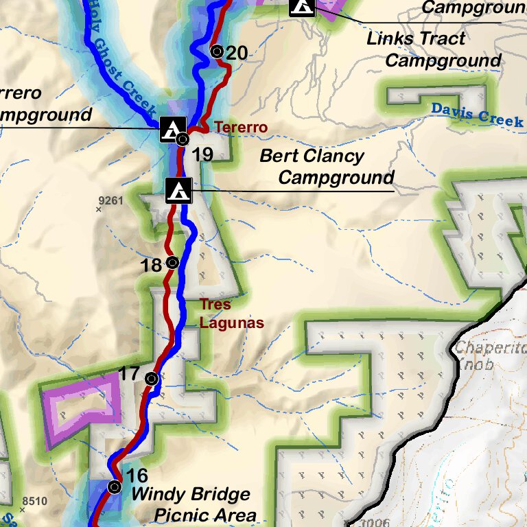 Pecos River, New Mexico Map by Bell Geographic | Avenza Maps