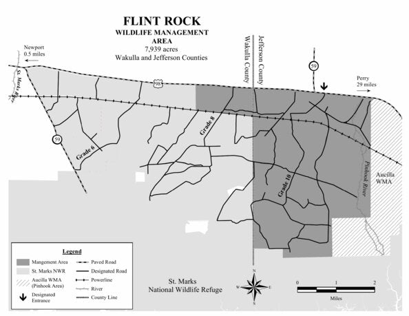Flint Rock WMA Brochure Map by Florida Fish and Wildlife Conservation ...