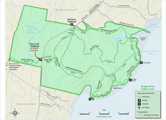 Dodge Point Public Land Map by Bureau of Parks and Lands | Avenza Maps