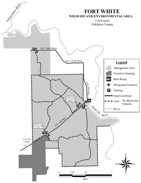 Fort White WEA Brochure Map by Florida Fish and Wildlife Conservation ...