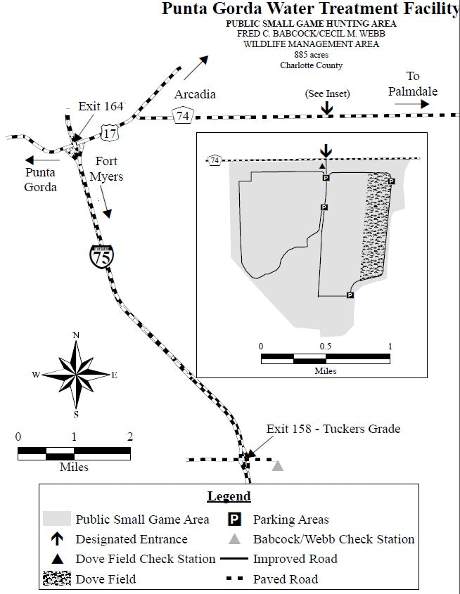 Punta Gorda PSGHA Brochure Map by Florida Fish and Wildlife ...