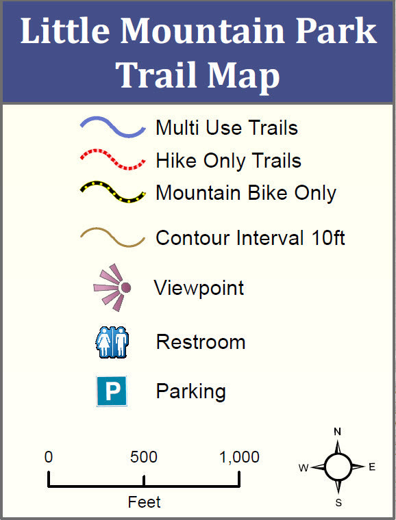 Little Mountain Trail Map by Skagit County GIS | Avenza Maps