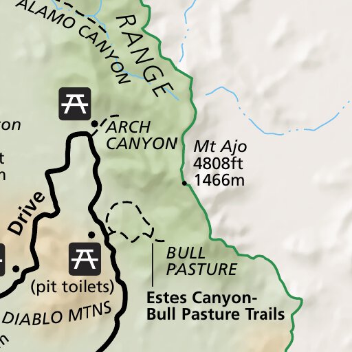 Organ Pipe National Monument Map by US National Park Service | Avenza Maps