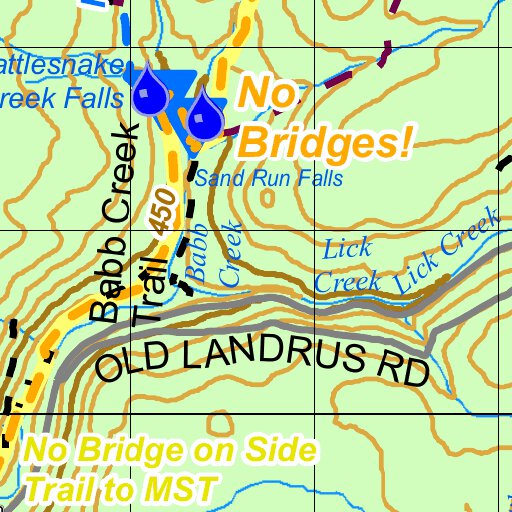 Mid State Trail Section 18 Map by Mid State Trail Association, Inc ...