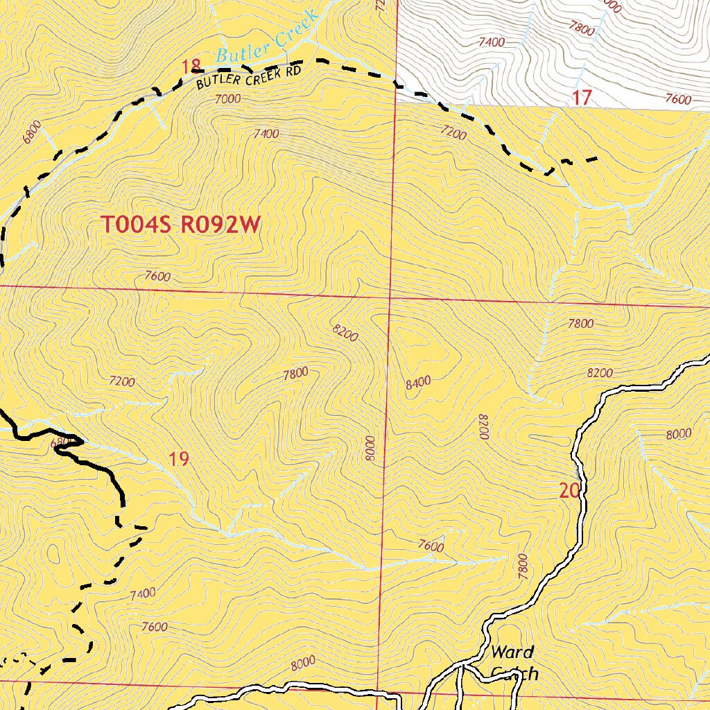 Cedar Mountain Area Map by Bureau of Land Management - Colorado ...