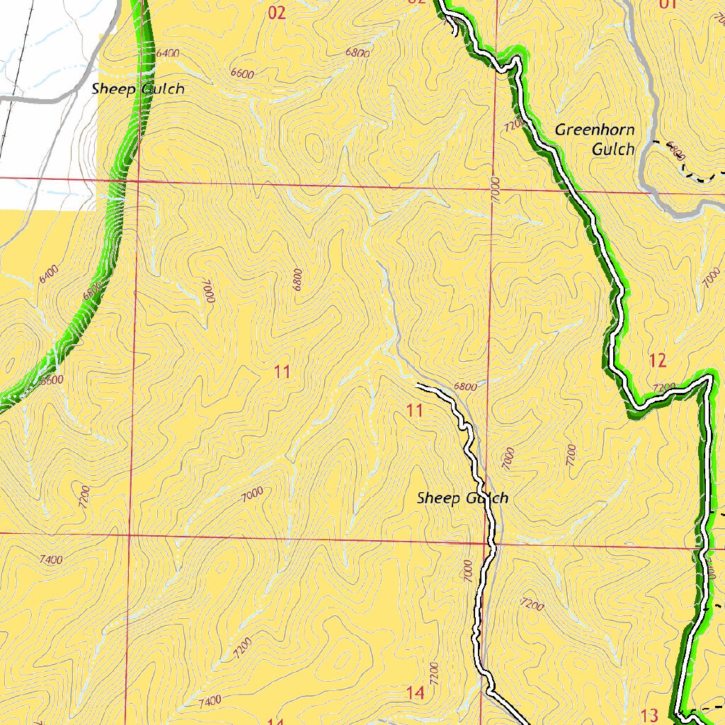 Gypsum Hills ERMA Map by Bureau of Land Management - Colorado | Avenza Maps