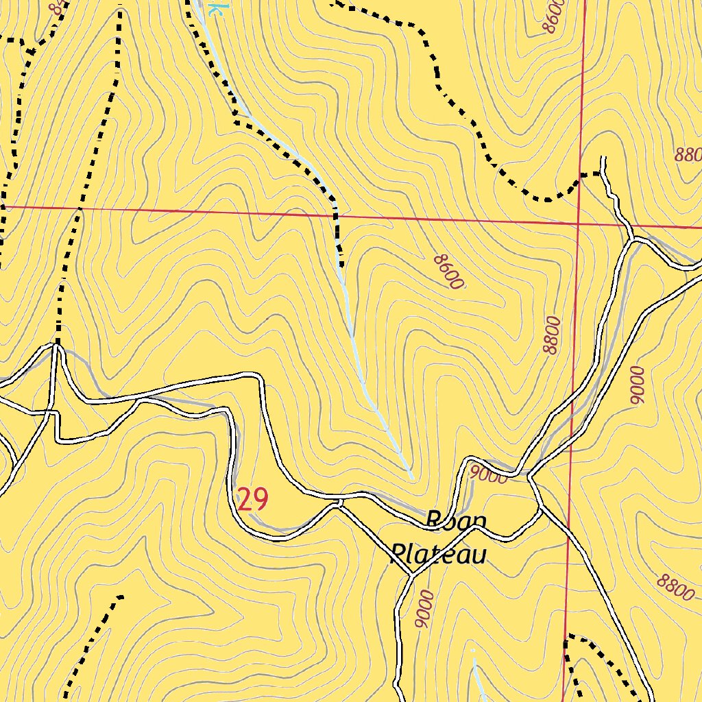 Roan Plateau Map by Bureau of Land Management - Colorado | Avenza Maps