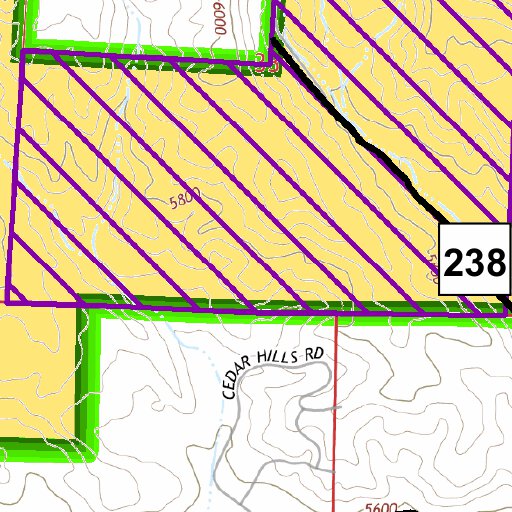 Silt Mesa ERMA Map by Bureau of Land Management - Colorado | Avenza Maps