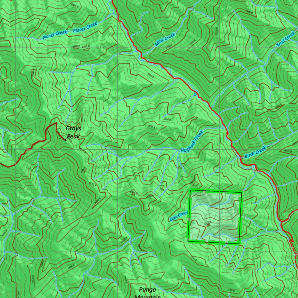 Idaho General Unit 27 Land Ownership Map by Idaho HuntData LLC | Avenza ...