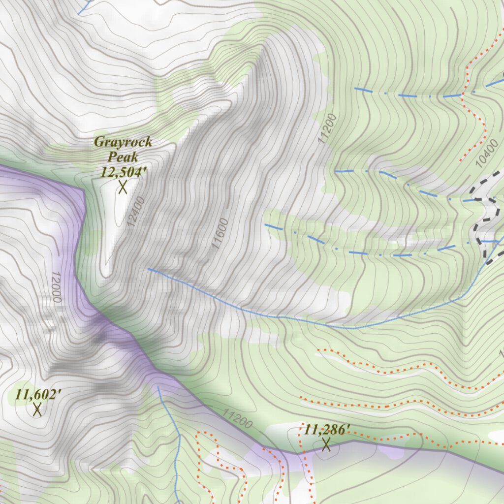 Engineer Mountain, Colorado 7.5 Minute Topographic Map by Apogee ...