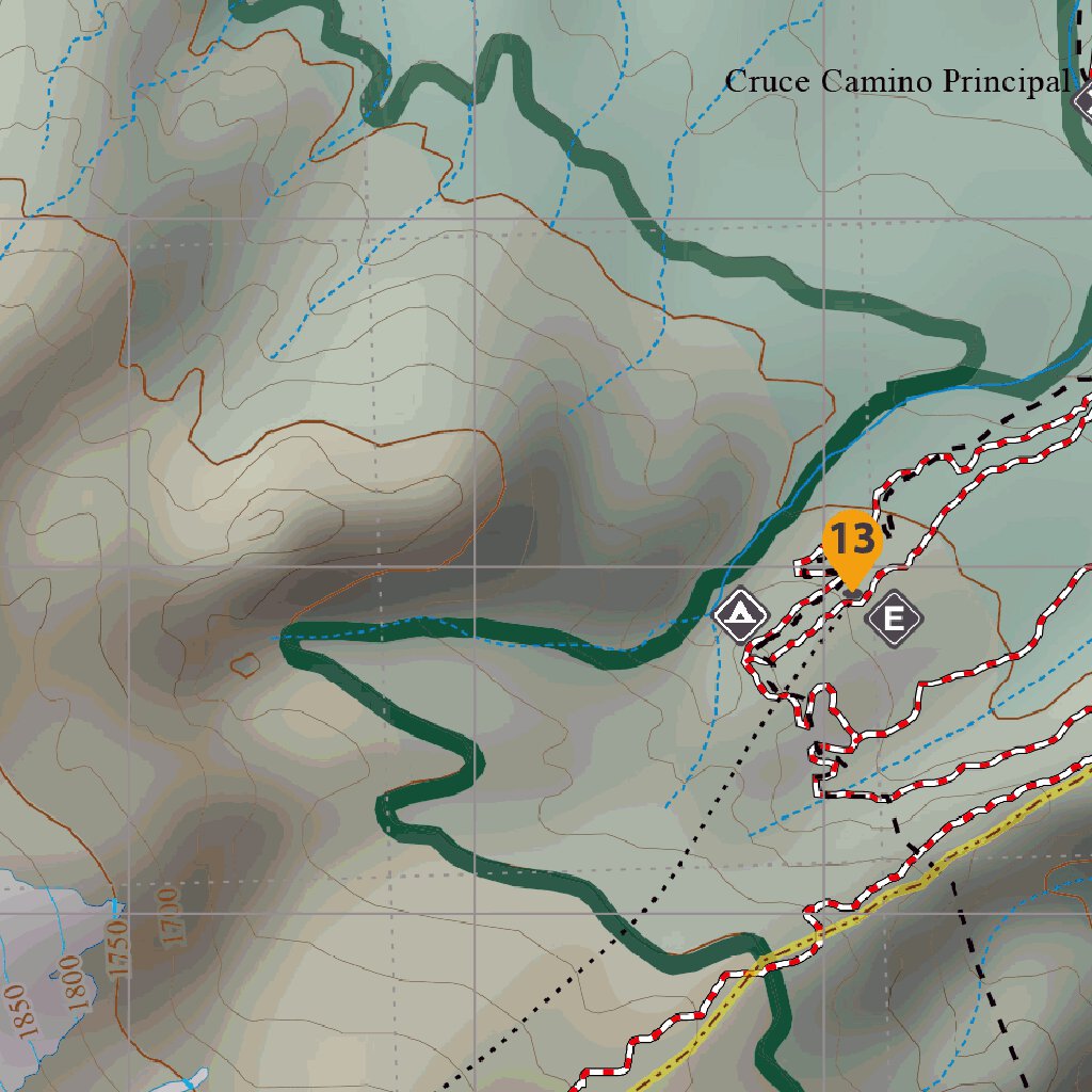 Reserva Nacional Mocho-Choshuenco (LADO A) Map by Andeshandbook ...