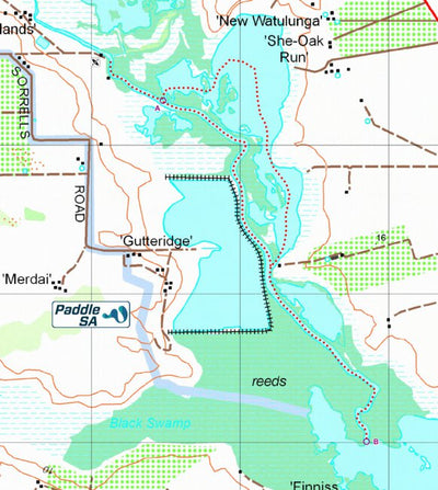 PaddleSA Finniss River Loop Map by PaddleSA | Avenza Maps