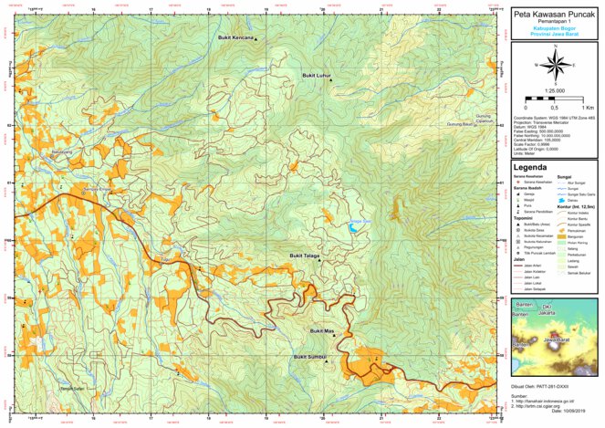 Puncak-A3 Map by Saparhadi | Avenza Maps