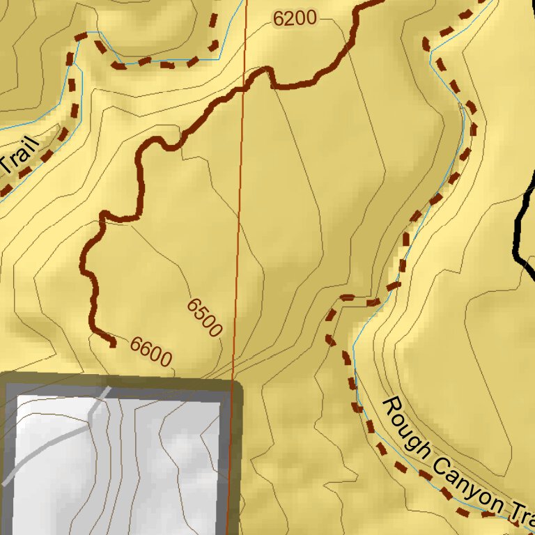 Bangs SRMA: Mica Mine Area Map by Bureau of Land Management - Colorado ...