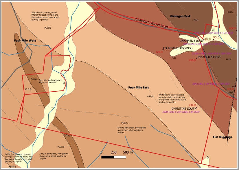 Four Mile East GPA Goldfield Map by Irlam Computer Services | Avenza Maps