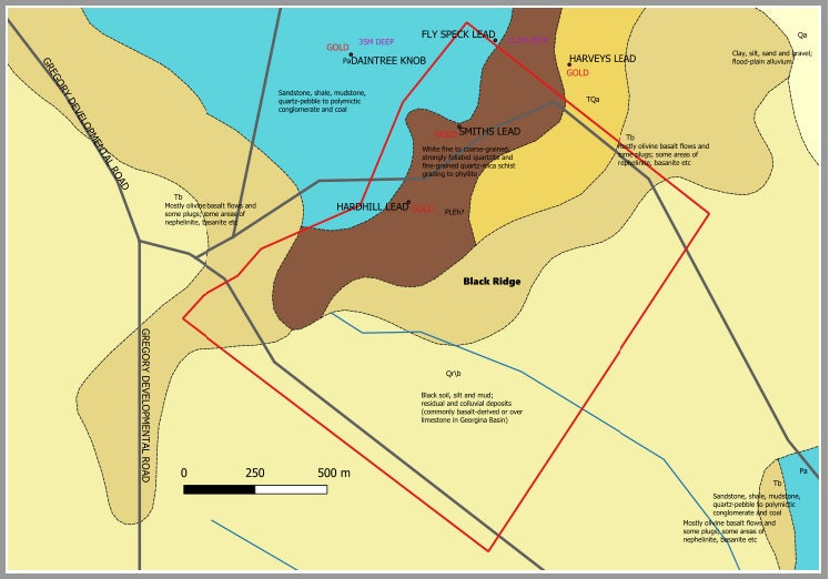 Black Ridge GPA Goldfield Map by Irlam Computer Services | Avenza Maps