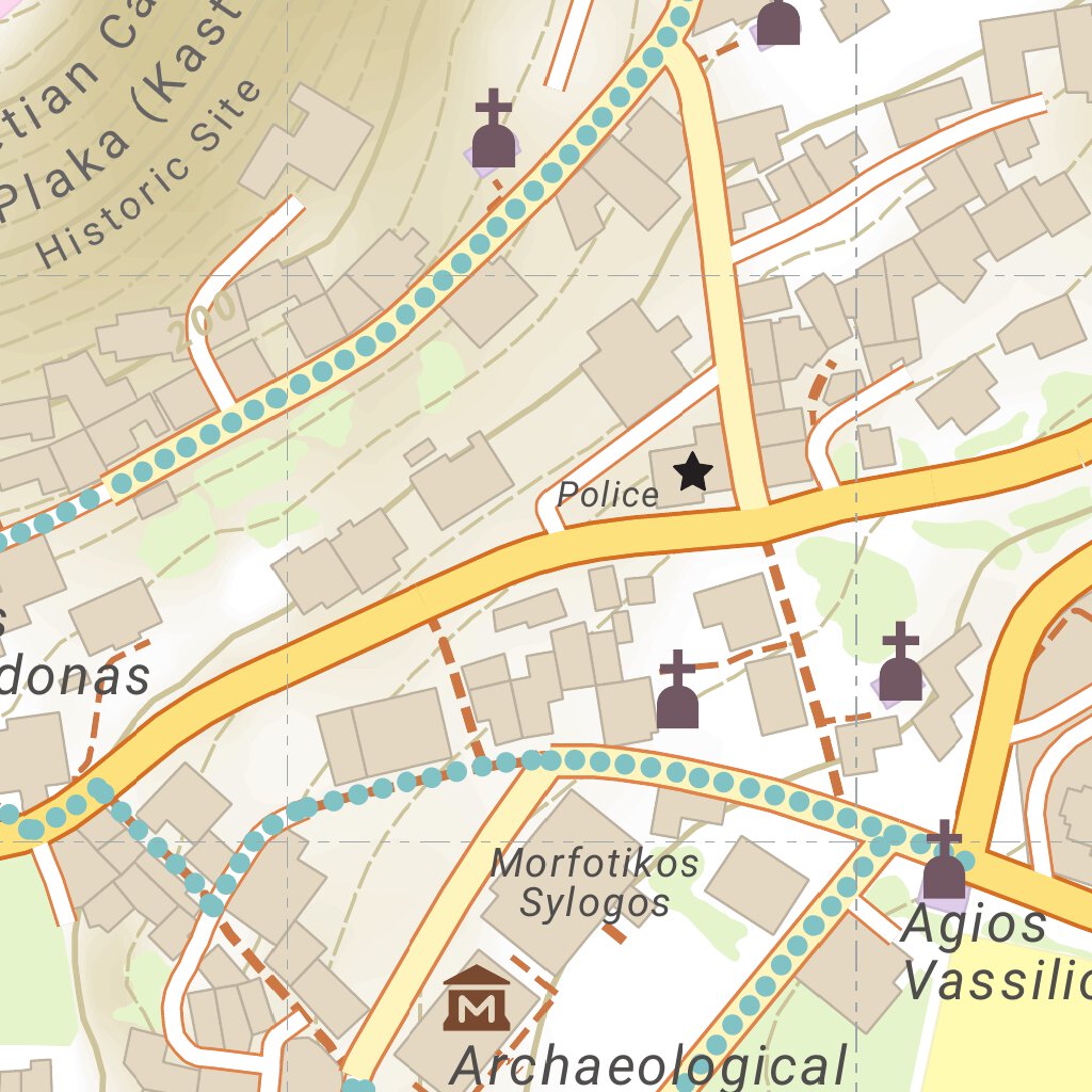 Map 04: Trypiti, Triovassalos, Plakes, Plaka - Central Villages by ...