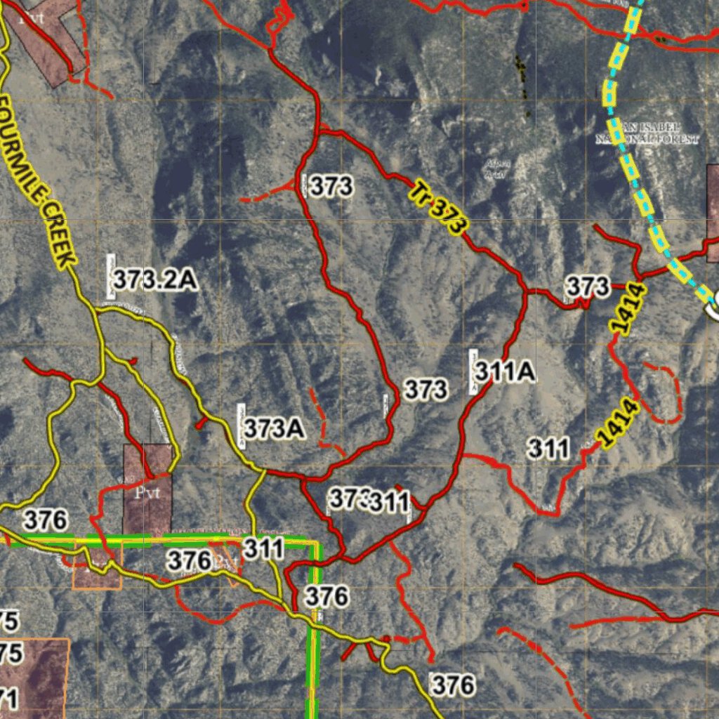 Colorado Unit 49 Turkey, Goose, and Pheasant Concentration Map by ...