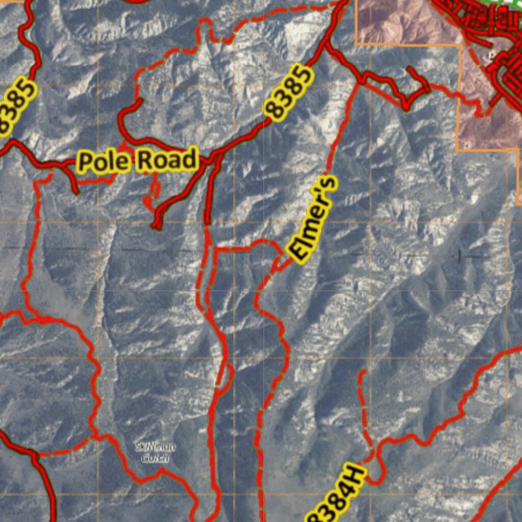 Colorado Unit 44 Turkey, Goose, and Pheasant Concentration Map by ...