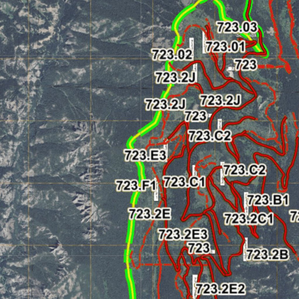 Colorado Unit 54 Turkey, Goose, and Pheasant Concentration Map by ...